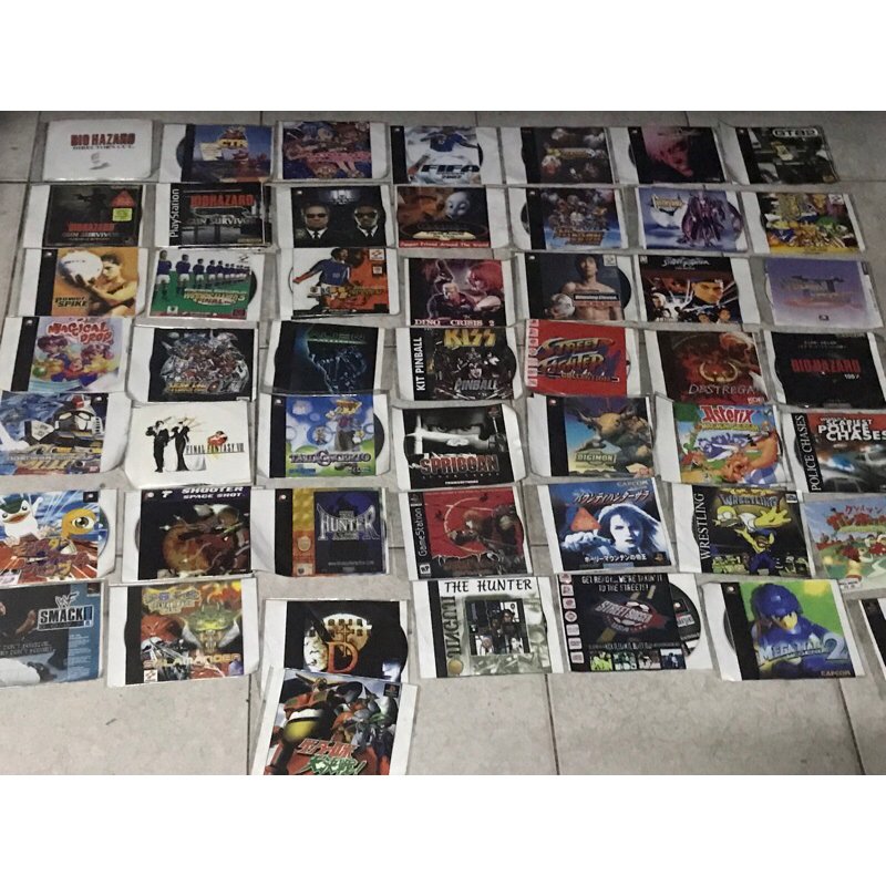 PS1,เกมส์ (5) แผ่นปั๊มรุ่นเก่า หายาก มือ 1 สภาพใส | Shopee Thailand