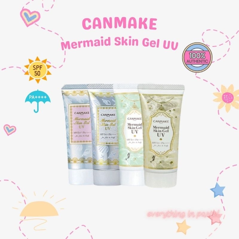 [A021] CANMAKE - Mermaid Skin Gel - FACE SUNSCREEN | Shopee Thailand