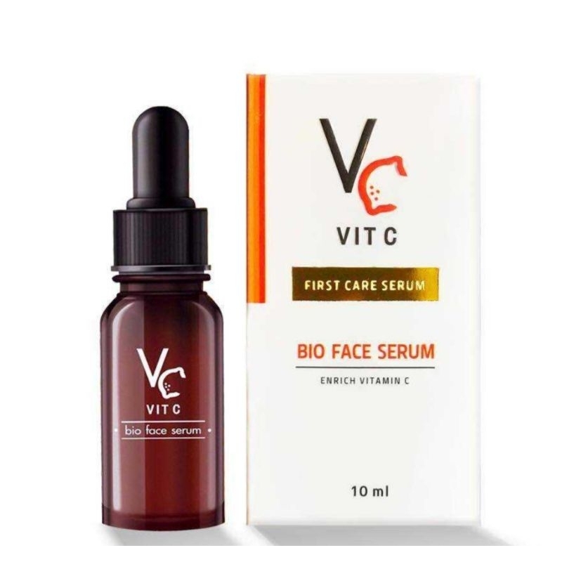 เซรั่มวิตซีน้องฉัตร VC Vit C Bio face Serum (10 ml.) | Shopee Thailand