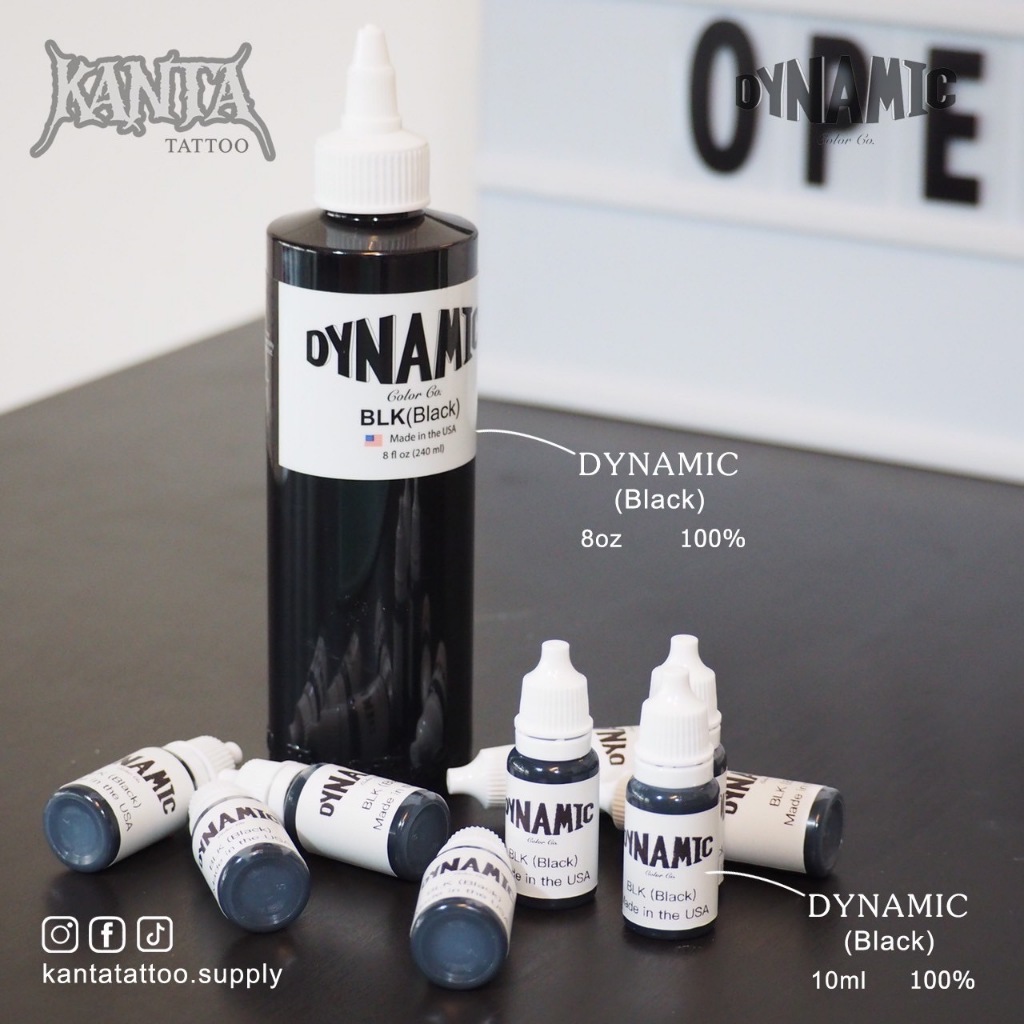 Dynamic ink สีไดนามิก แบ่งขนาด 10 ml (นำเข้า USA) สีแท้ 100% | Shopee ...