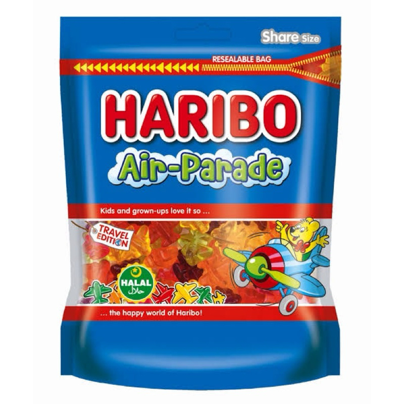 Haribo Share Size (300g) - เยลลี่ฮาริโบ ขนาด 300 กรัม มีฮาลาล | Shopee ...