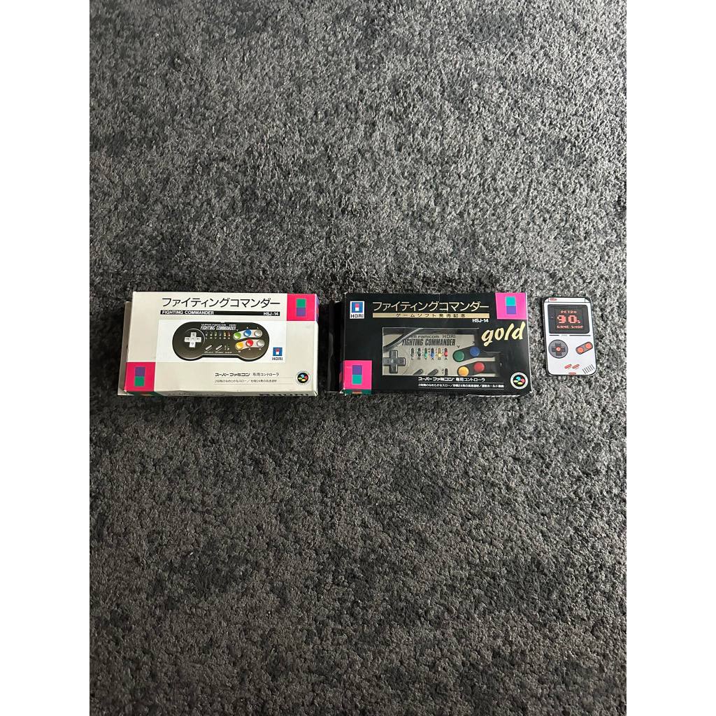 HORI Fighting Commander Black & Gold Super Famicom / Japan | Shopee ...