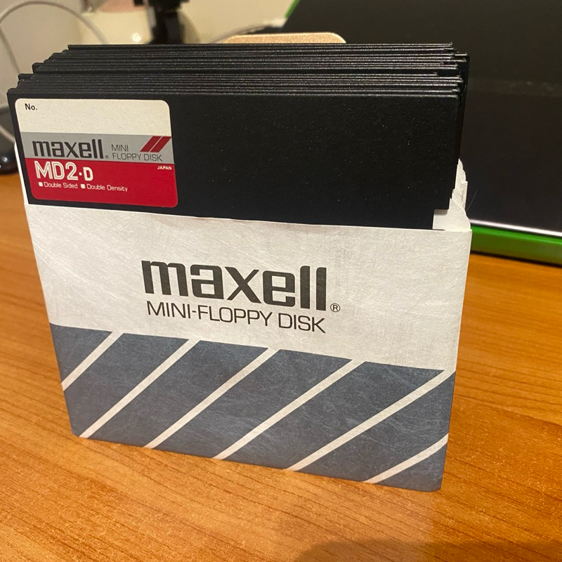 แผ่นดิสก์ mini floppy disk 5¼ นิ้ว 1.2 MB มือสอง maxell MD2 | Shopee ...