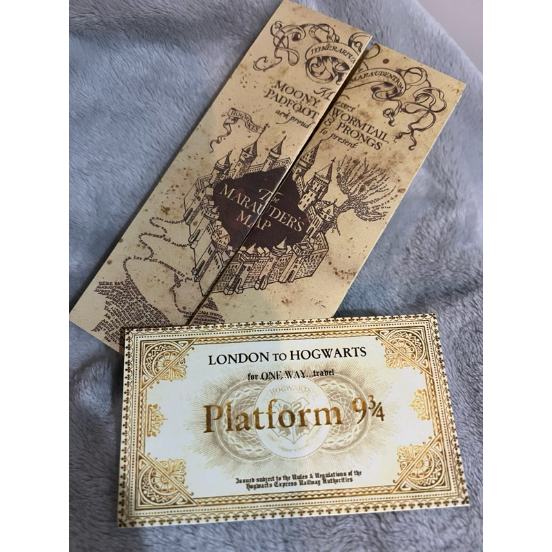 ใหม่! แผนที่ตัวกวน Marauder's Map แฮร์รี่พอตเตอร์ (Harry Potter) Snape ...