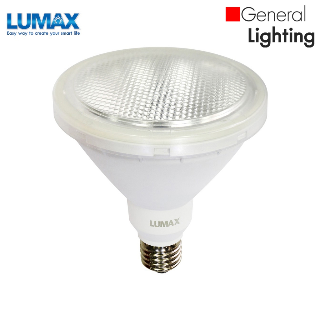 หลอดไฟ LUMAX L&E ลูแมกซ์ พาร์38 PAR38 LED E27 13W (แสงขาว/แสงวอร์มไวท์) มีสต็อก จัดส่งสินค้าทุก ...