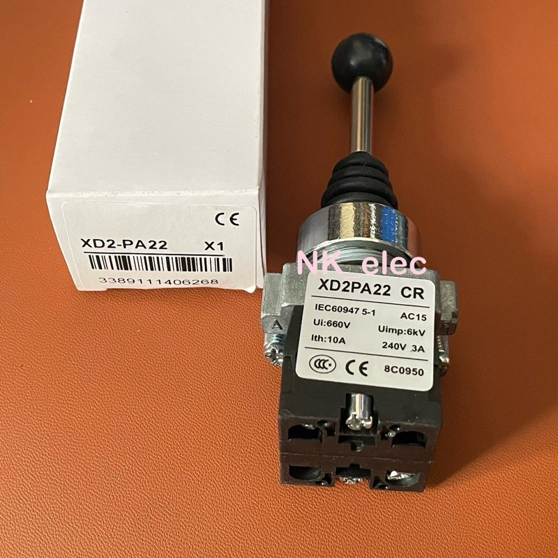 XD2PA22 CR XD2PA24 CR สวิตช์ คันโยก โยก-เด้งกลับ2ทิศทาง , โยกเด้งกลับ 4 ...