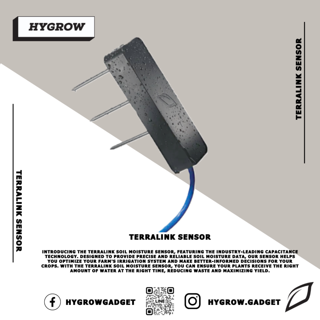 Growlink Terralink Sensor for Precision Irrigation Controller & ALL-IN-ONE Connect Controller ...