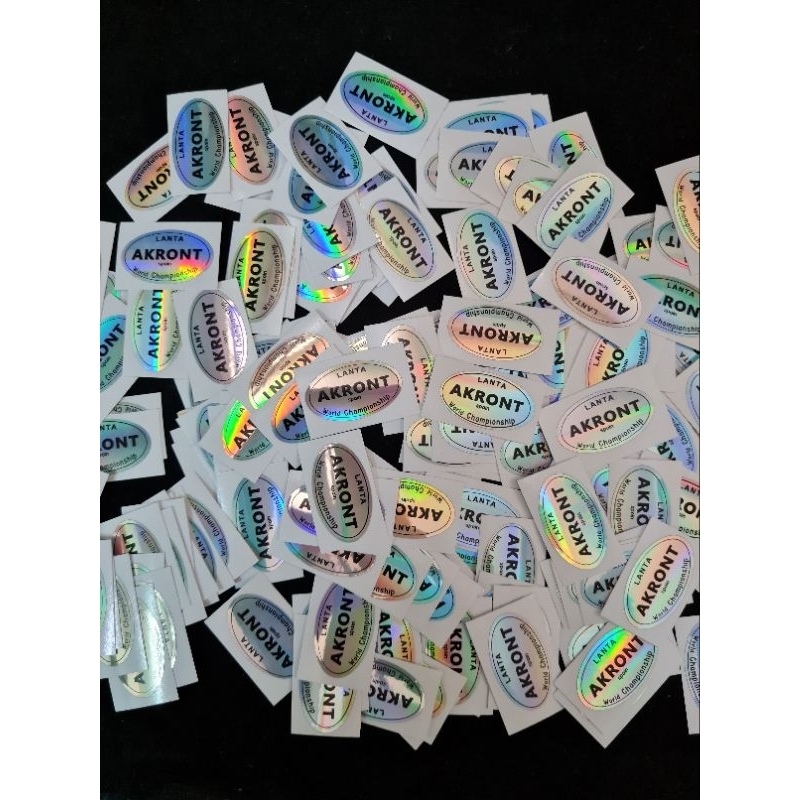 อาก้อน Akront Spain สติ๊กเกอร์ติดล้อ โครเมี่ยมรุ้ง ชุดละ 2 ใบ | Shopee ...