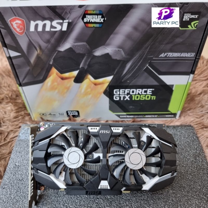 MSI GTX 1050TI 4G ครบกล่อง | Shopee Thailand