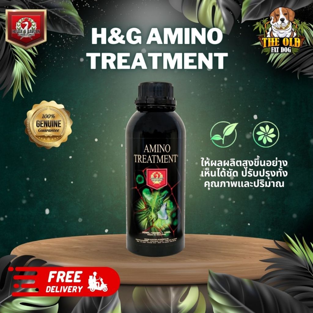 (พร้อมส่งด่วน!!) HOUSE&GARDEN AMINO TREATMENT H&G AMINO สารอาหารของพืช (ต้านทานต่อศัตรูพืชและโรค ...