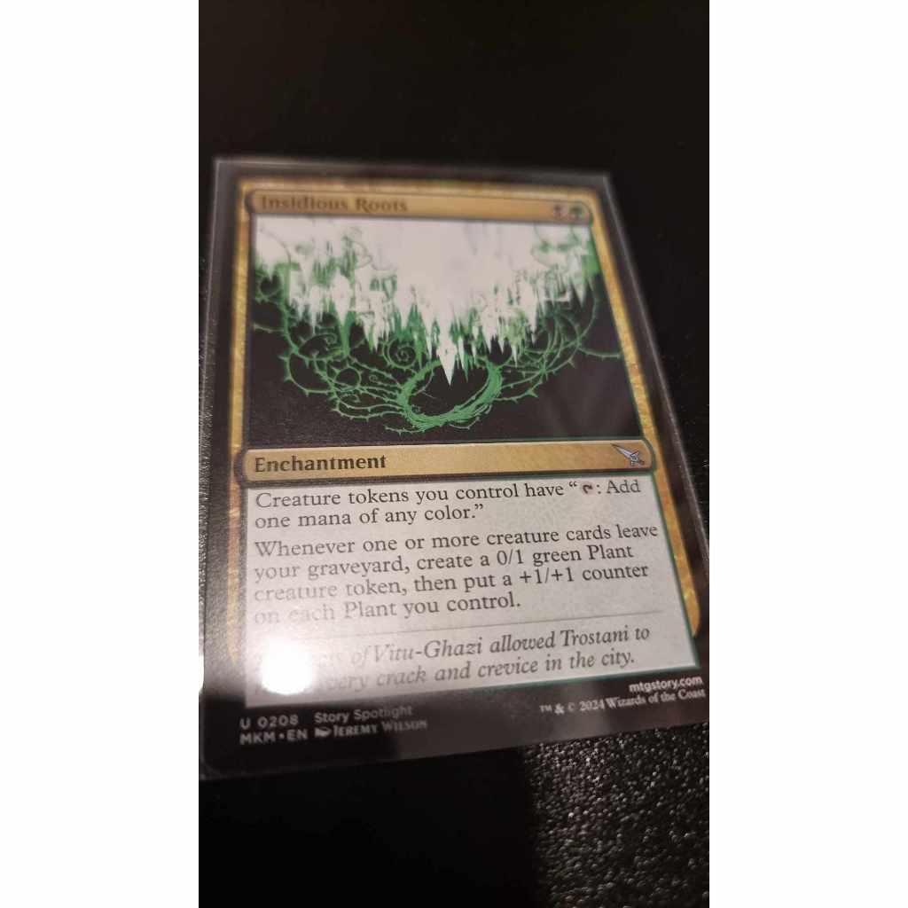 Insidious Roots การ์ด Magic The Gathering จากชุด Murders at Karlov ...