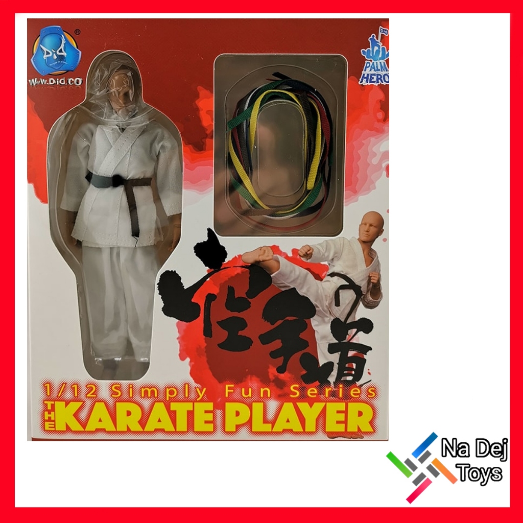 DID Toys Karate Player 6" Figure ดีไอดีทอยส์ นักคาราเต้ ขนาด 6 นิ้ว ฟิก ...