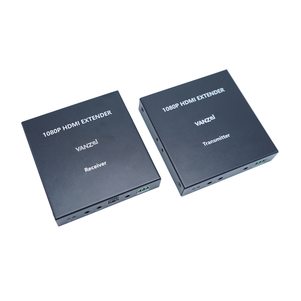 VANZEL HDMI OVER IP EXTENDER (Tx + Rx) ขยายสัญญาณ HDMI ได้ไกล 150 เมตร ...