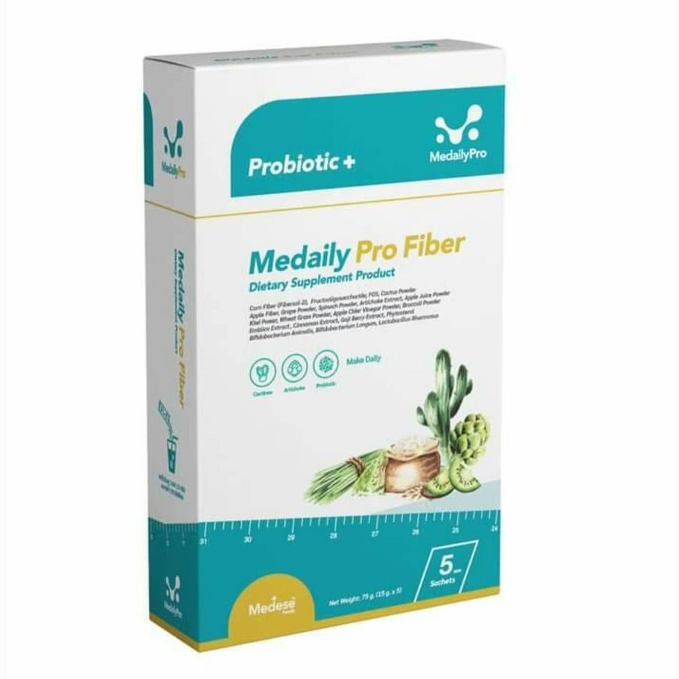 Medaily Pro Fiber ไฟเบอร์คุณหมอ ปรับสมดุลร่างกาย ฟื้นฟูภายใน | Shopee ...
