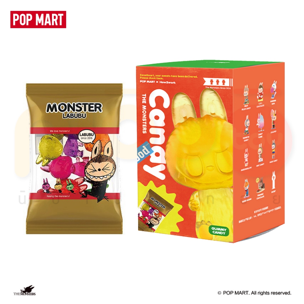 Popmart : THE MONSTERS Labubu Candy Series - Gummy Candy เยลลี่ (พร้อม ...