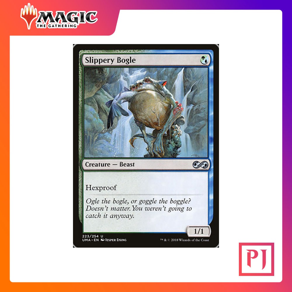 [MTG] Slippery Bogle [UMA] [MULTI] [RARE] [NORMAL] [ENG] (การ์ดเมจิค ...