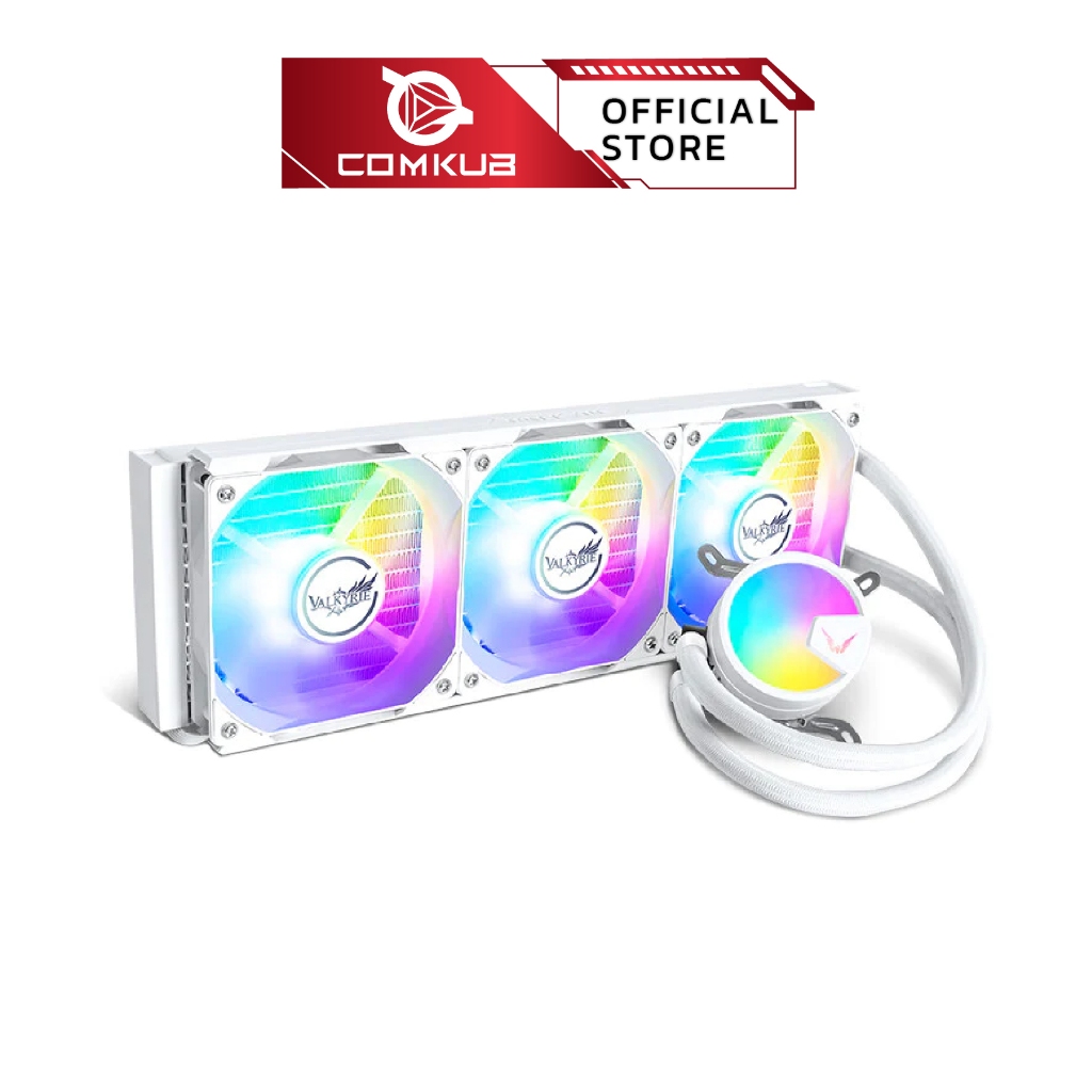 COMKUB -Valkyrie A360 Black Liquid Cooling 280W TDP ARGB Ready รับประกันสินค้า 3 ปี | Shopee ...