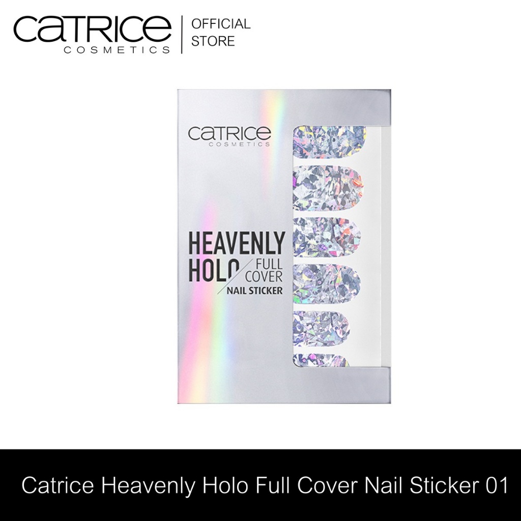 Catrice Heavenly Holo Full Cover Nail Sticker 01 | Shopee Thailand