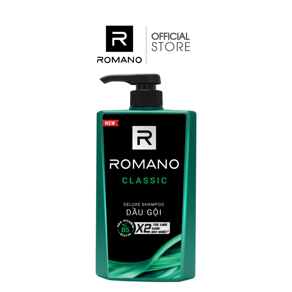 ROMANO SHAMPOO CLASSIC 650G / โรมาโน่ แชมพู คลาสสิค 650 กรัม | Shopee ...