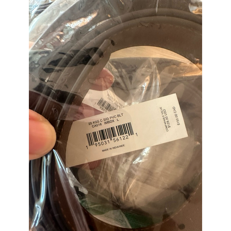coach Signature Bucket Belt | Shopee Thailand