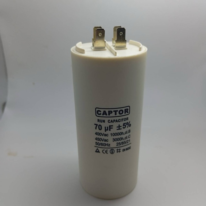 70 UF450V Cotora แคปสตาร์ท สตา คาปาซิเตอร์สตาร์ท ขนาด 50uF ถึง 500uF ใช้ได้ตั้งแต่ขนาด 250v ...