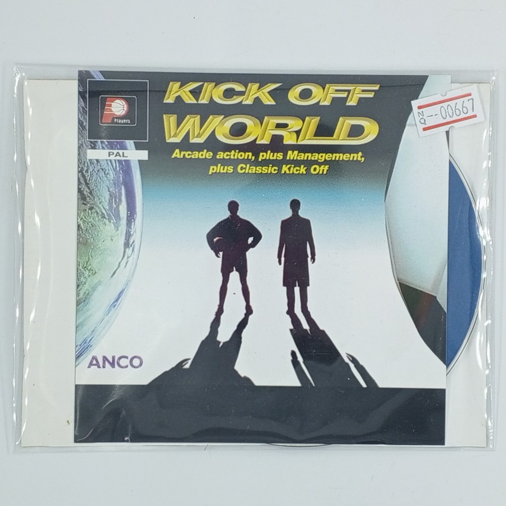 [00667] KICK OFF WORLD (EU) แผ่นเกมก็อปปี้ PS1 แผ่นเกมปั๊มโรงงาน มือสอง ...