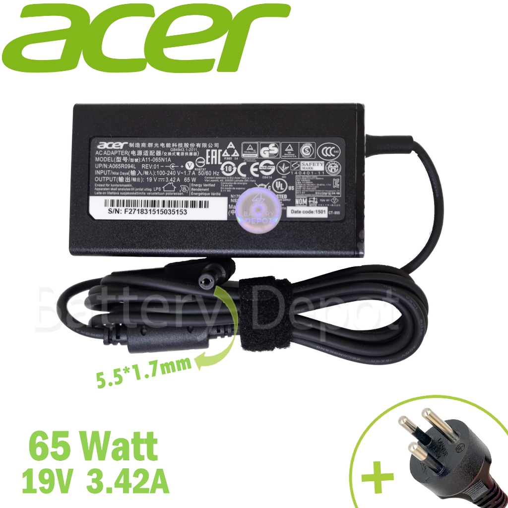 รุ่นใหม่ Acer Adapter ของแท้ Acer Aspire 5 A514-51 A515-41G A515-51 ...