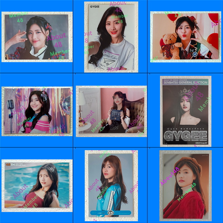 [ จีจี้ BNK48 ] แอคพิเศษ รูปพิเศษ Matsuri Kibouteki Refrain สัญญานะ Frozer Gygee Bnk รุ่น2 (3 ...