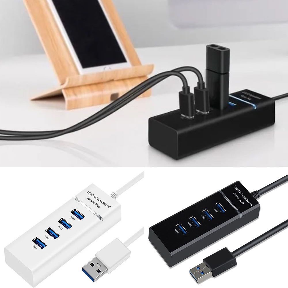 OKER ตัวเพิ่มพอร์ท USB 3.0 HUB USB 4 Port V.3.0 OKER (H-341) Black | Shopee Thailand