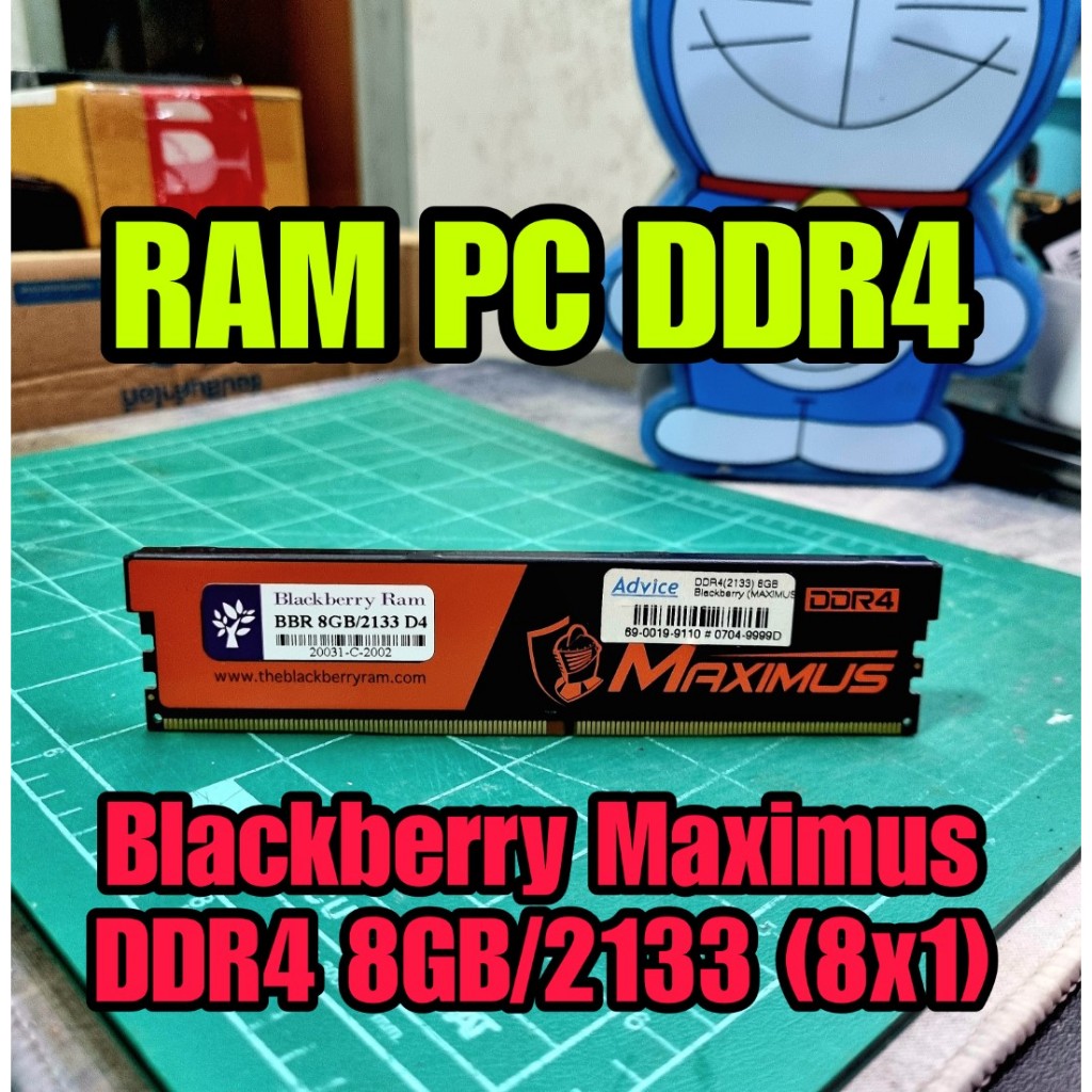 (ร้านในไทย) RAM DDR4 4GB/8GB คละแบรนด์ ใส่ได้กับทุกเมนบอร์ด ** ส่งไว ...