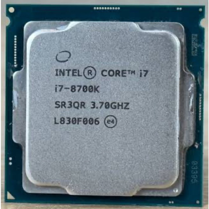 ซีพียู CPU Intel i7 8700 / i7 8700K/ i7 9700F/ i7 9700KF/ i7 9700/ i7 ...