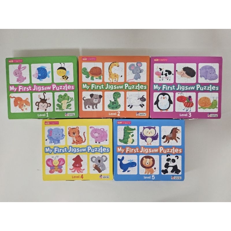 MISBOOK My First Jigsaw Puzzles (มือสอง) | Shopee Thailand