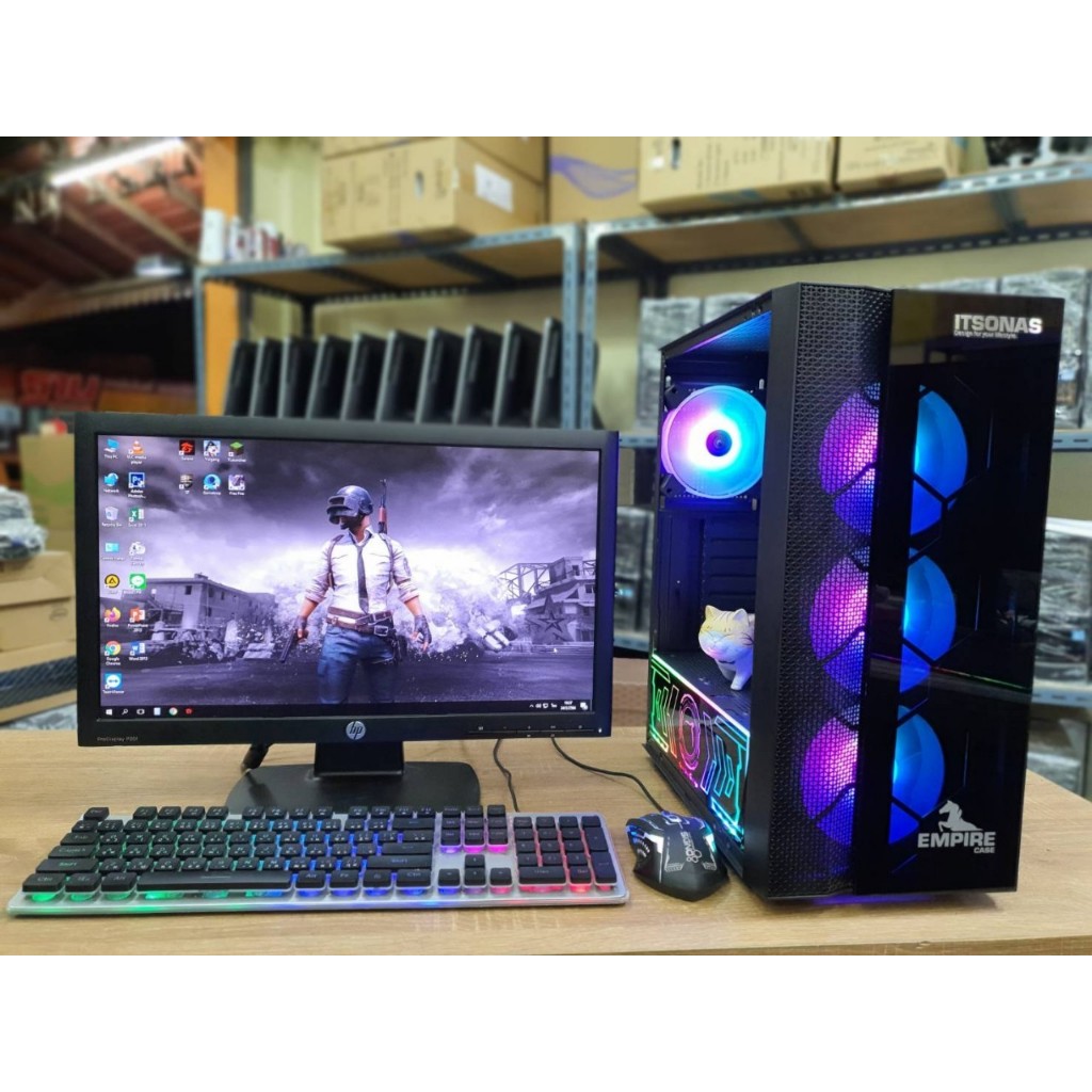 คอมพิวเตอร์ เล่นเกม Core i7-6700 Ram 16gb Ssd 512 GTX 1050 เล่น GTA V ...