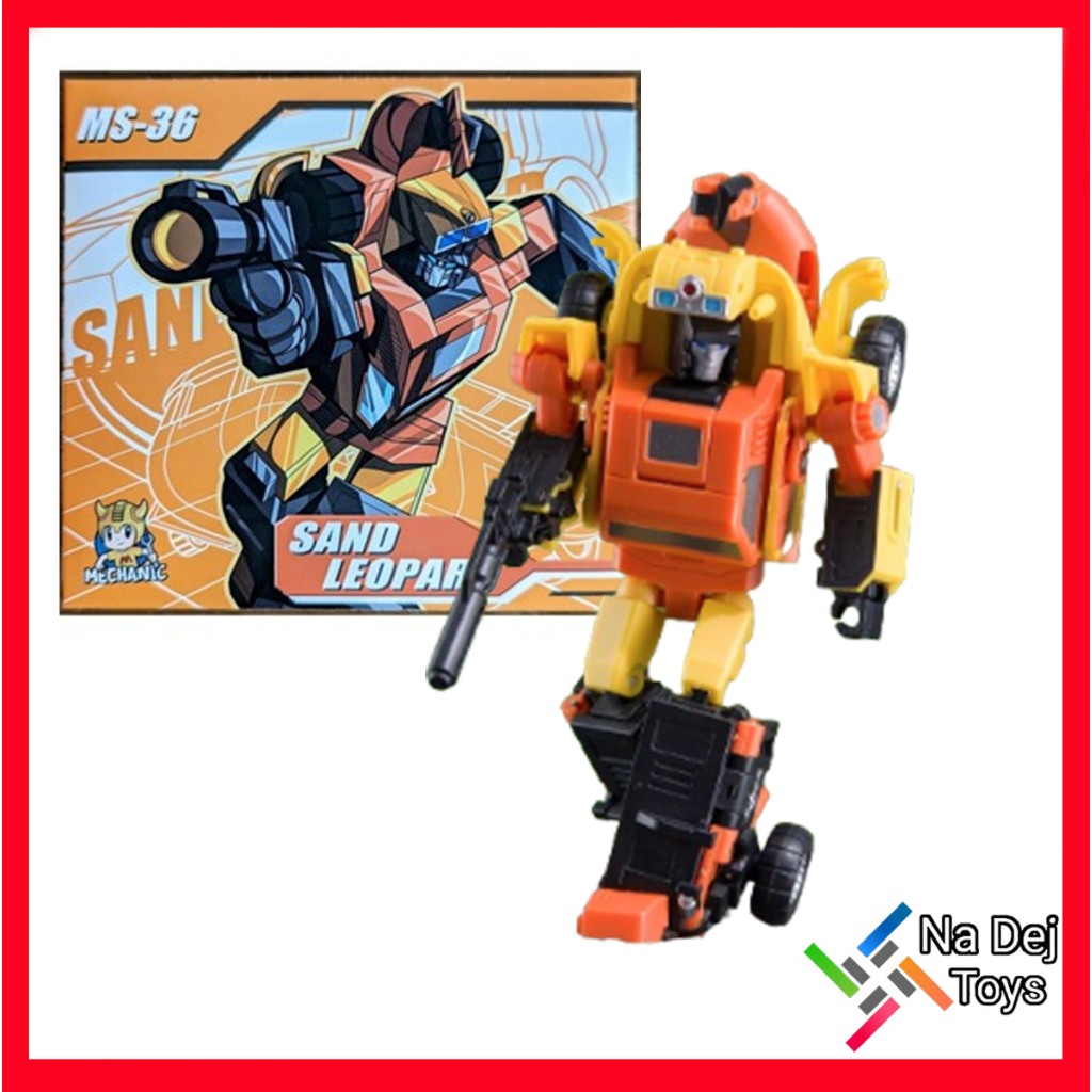 Dr.WU Transformers Sand Leopard Figure ด๊อกเตอร์วู แซนด์ เลพเพิร์ด ฟิก ...
