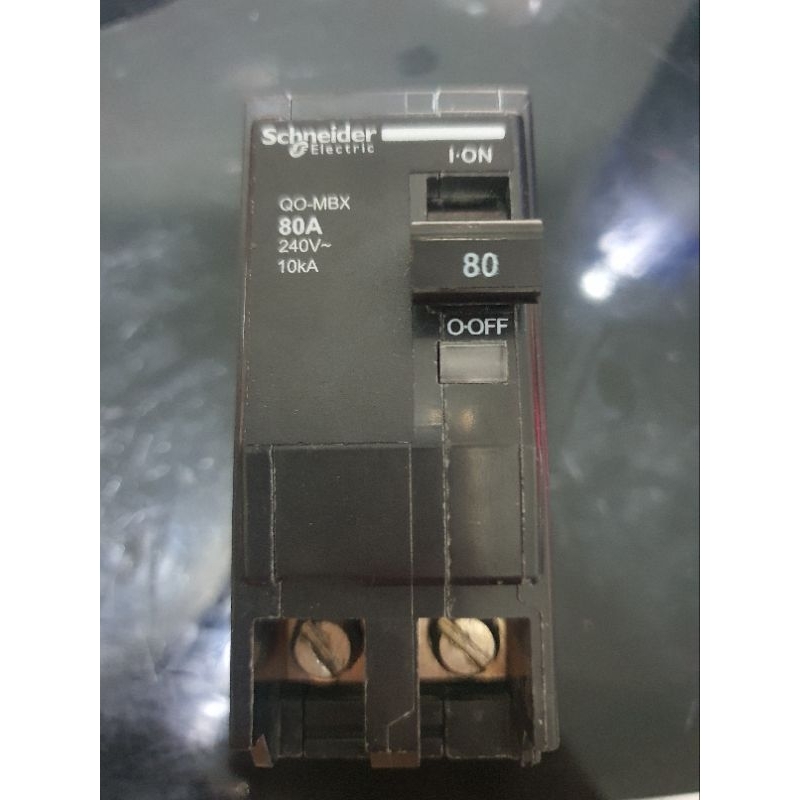 เบรกเกอร์ Schneider เซอร์กิตเบรกเกอร์ 2P 80A ชไนเดอร์ | Shopee Thailand