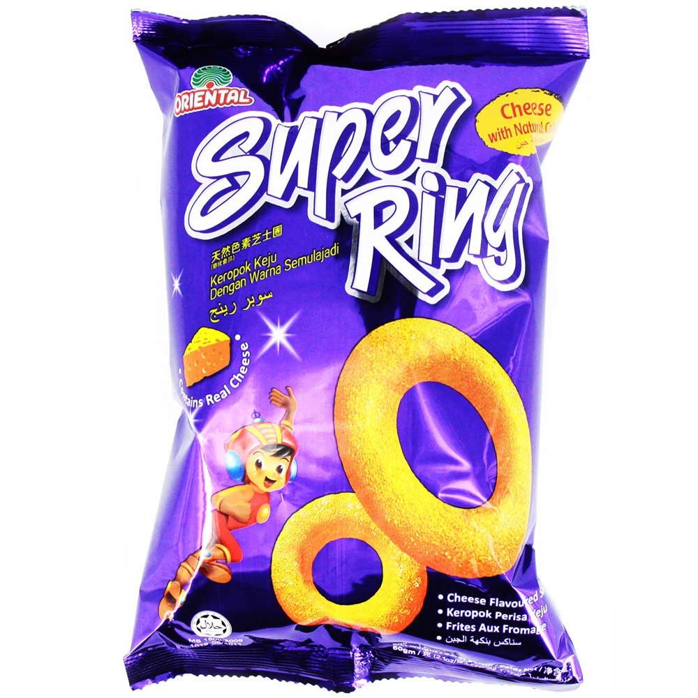 Super ring cheese นำเข้าจากมาเลเซีย น้ำหนัก 60 กรัม BBF. 30/12/24 ...