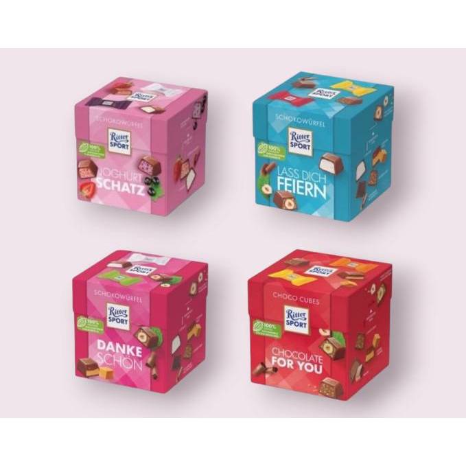 Ritter sport choco cubes ช็อคโกแลตจากเยอรมัน | Shopee Thailand