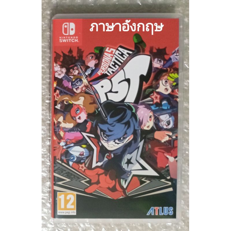 PERSONA 5 TACTICA P5T ภาษาอังกฤษ English Version NINTENDO SWITCH ATLUS STRATEGY RPG PERSONA5 ...