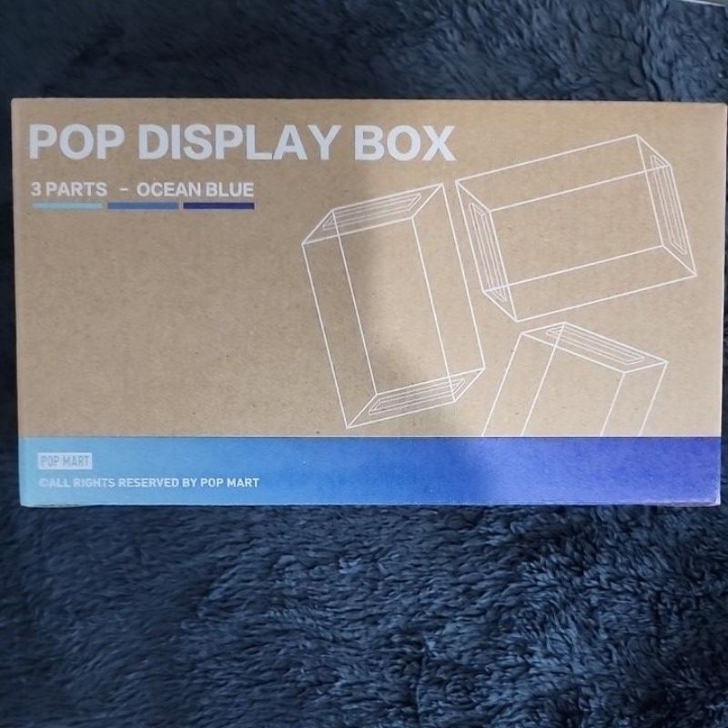 Popmart Pop display box oceanblue | Shopee Thailand