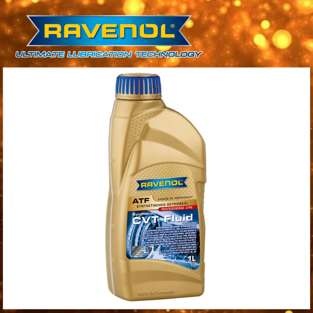 ⚡รับประกันของแท้⚡ผลิตภัณฑ์น้ำมันเกียร์ RAVENOL CVT Fluid น้ำมันเกียร์ ...