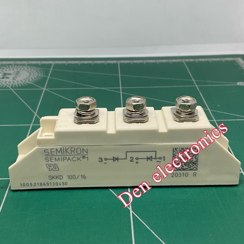 SKKD100/16 SEMIKRON Diode Module 100A 1600V ของใหม่ โมดูล ไดโอด SKKD ...