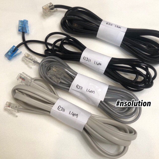 🏻มือสอง : สายโทรศัพท์ RJ11 เทสใช้งานได้ | Shopee Thailand