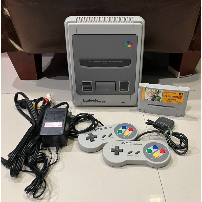Super Famicom (SFC)รุ่น 1chip 02 ของแท้ (JP) เครื่อง จอย พร้อมตลับเกม ...