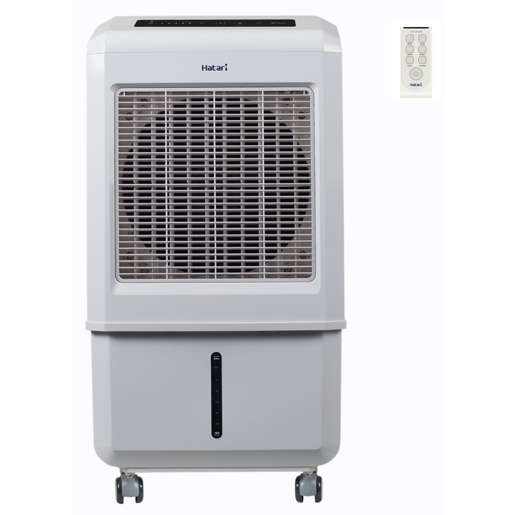 พัดลมไอเย็น HATARI 32 ลิตร สีขาว รุ่น AC TURBO1 /HATARI พัดลมไอเย็น AC ...