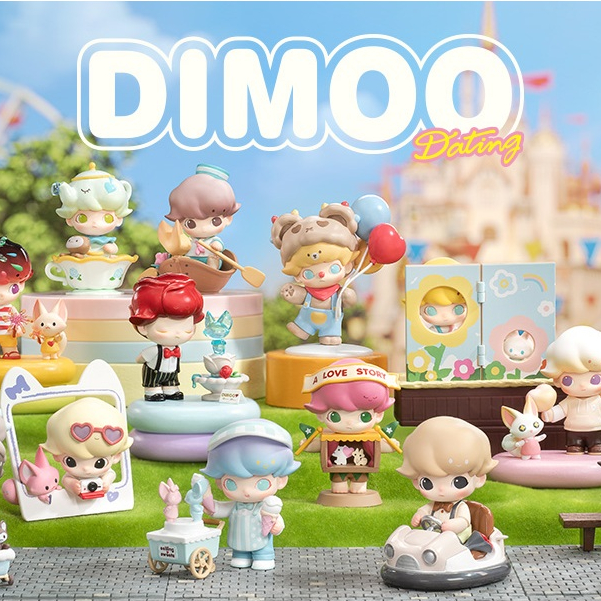 [ พร้อมส่ง ] เลือกตัว POP MART DIMOO Dating Series Blind Box Action ...
