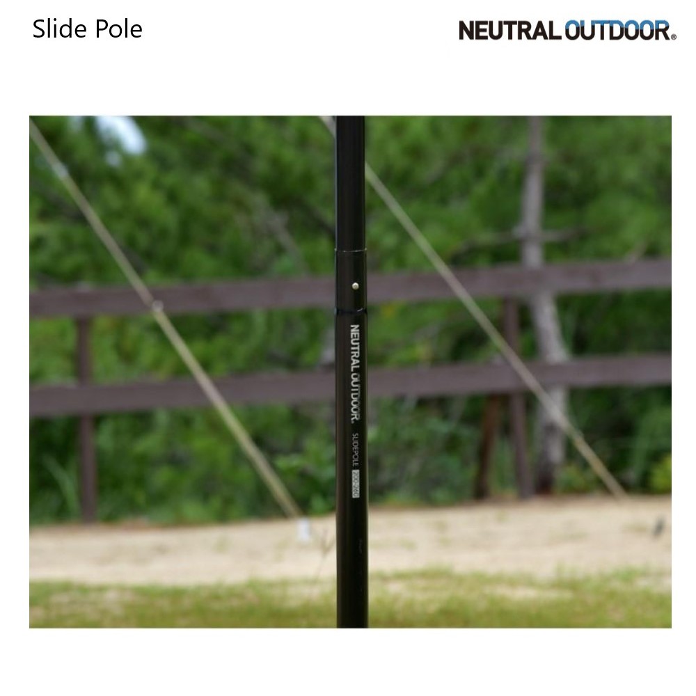 เสาเต็นท์ Neutral Outdoor Slide pole แบบสไลด์เก็บได้ แข็งแรง น้ำหนักเบา ...