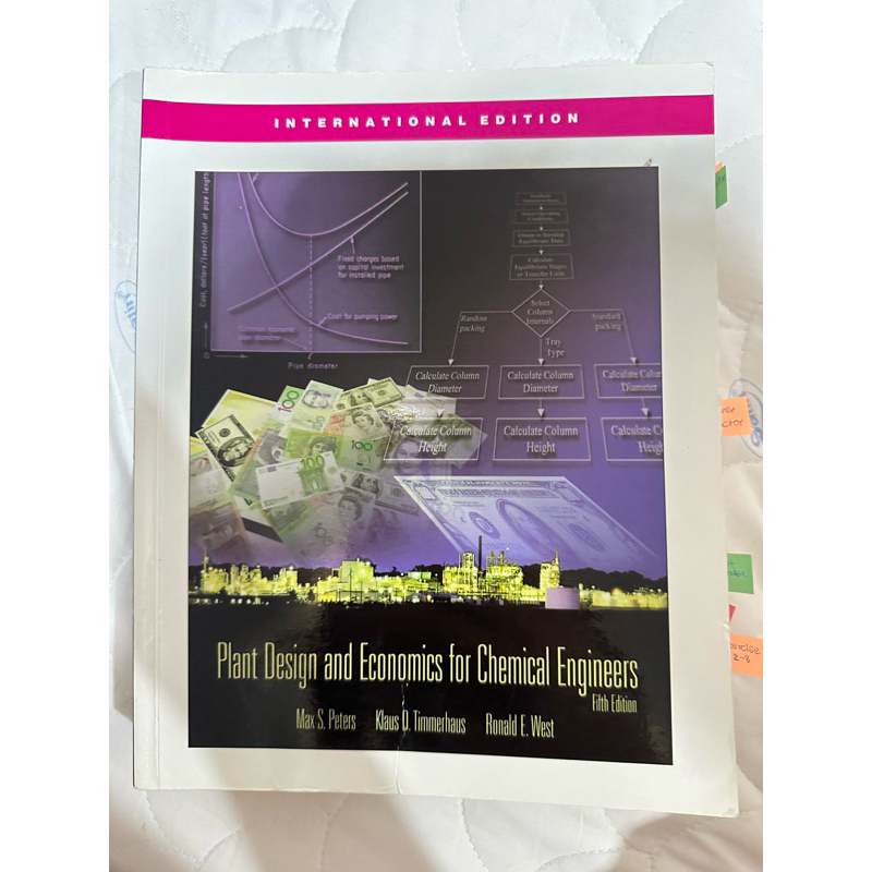 หนังสือ PLANT DESIGN AND ECONOMICS FOR CHEMICAL ENGINEERS | Shopee Thailand