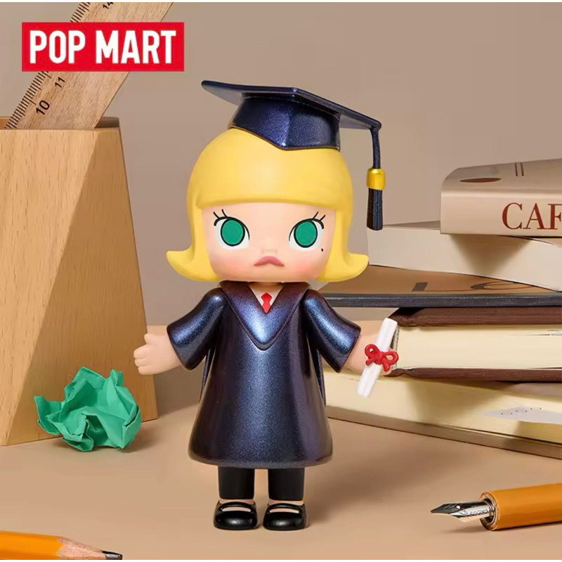 [พร้อมส่ง] แท้ Popmart Molly Graduation ชุดครุย รับปริญญา ยังไม่แกะ ...