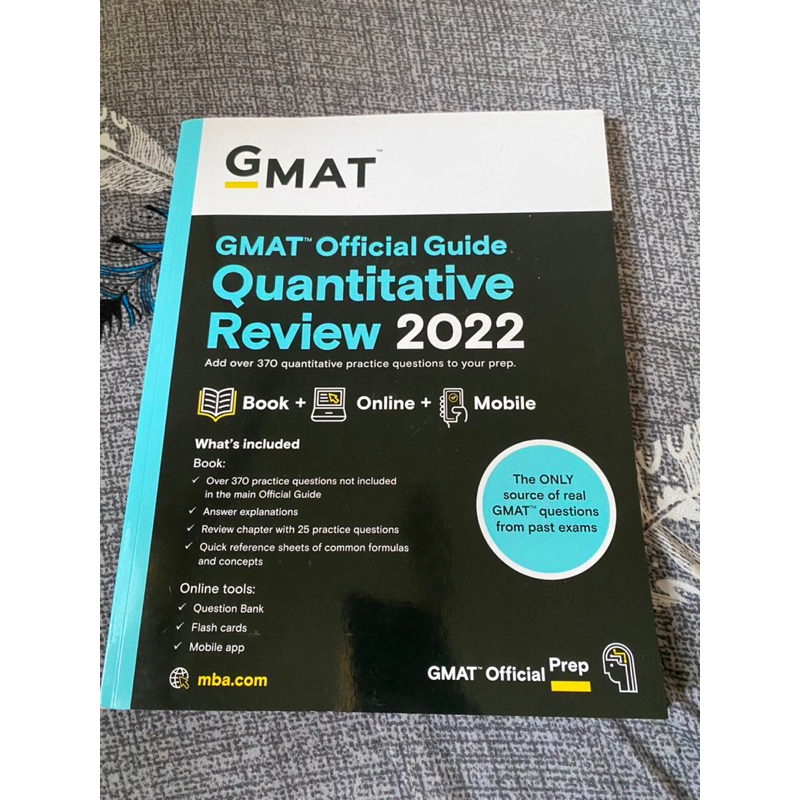 ส่งฟรี! GMAT Official Guide Quantitative Review 2022 - ของแท้ มือ 2 ...