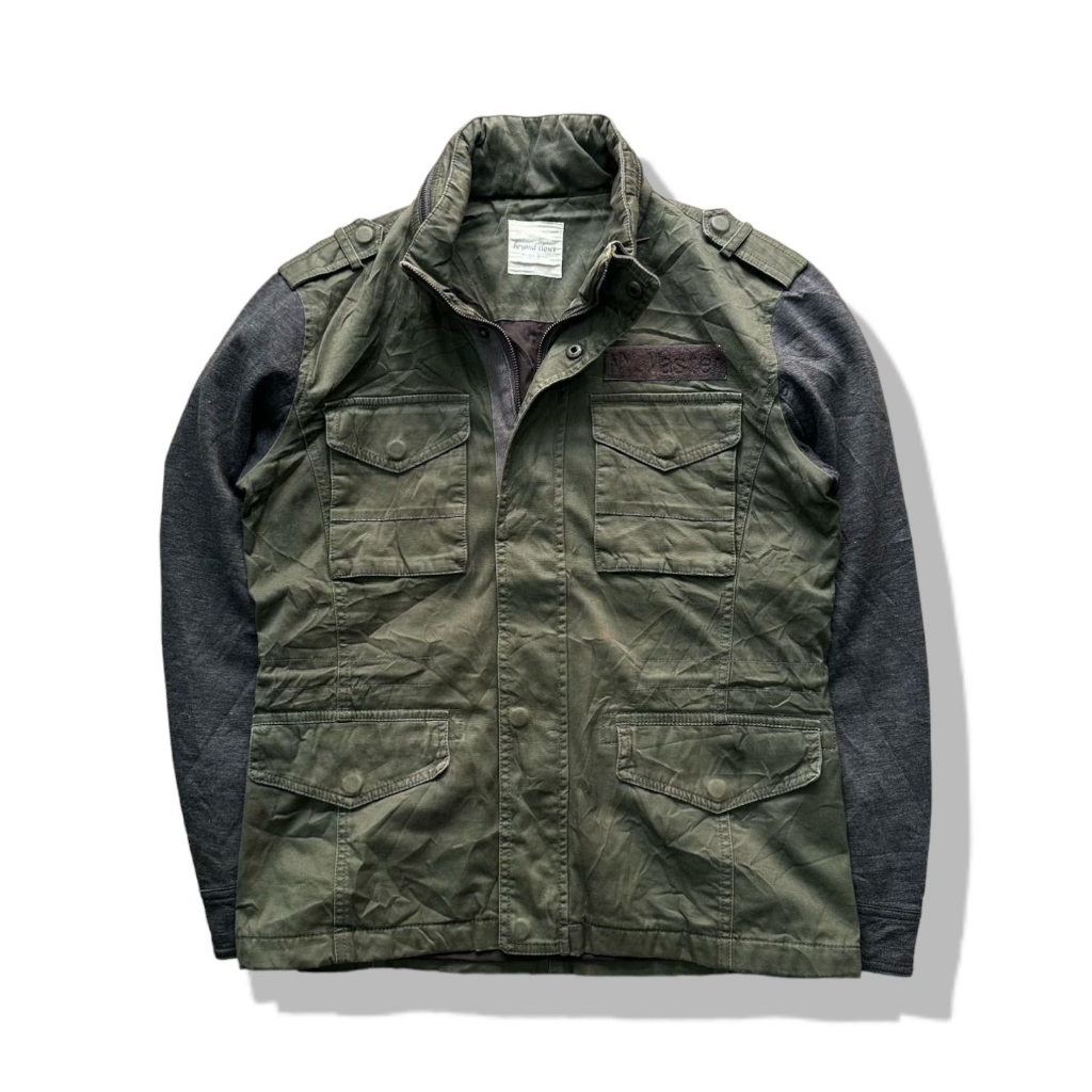Beyond Closet Hooded M-65 Military Jacket รอบอก 43” | Shopee Thailand
